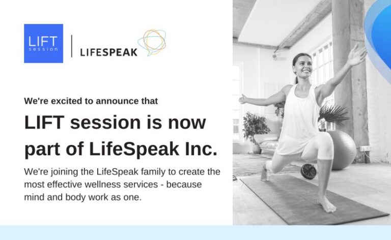 LIFT session is joining the LifeSpeak Inc. family | LIFT Session